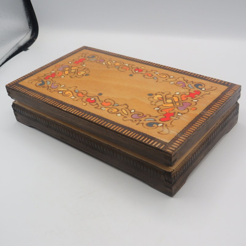 Painted Cigar Box - Etsy