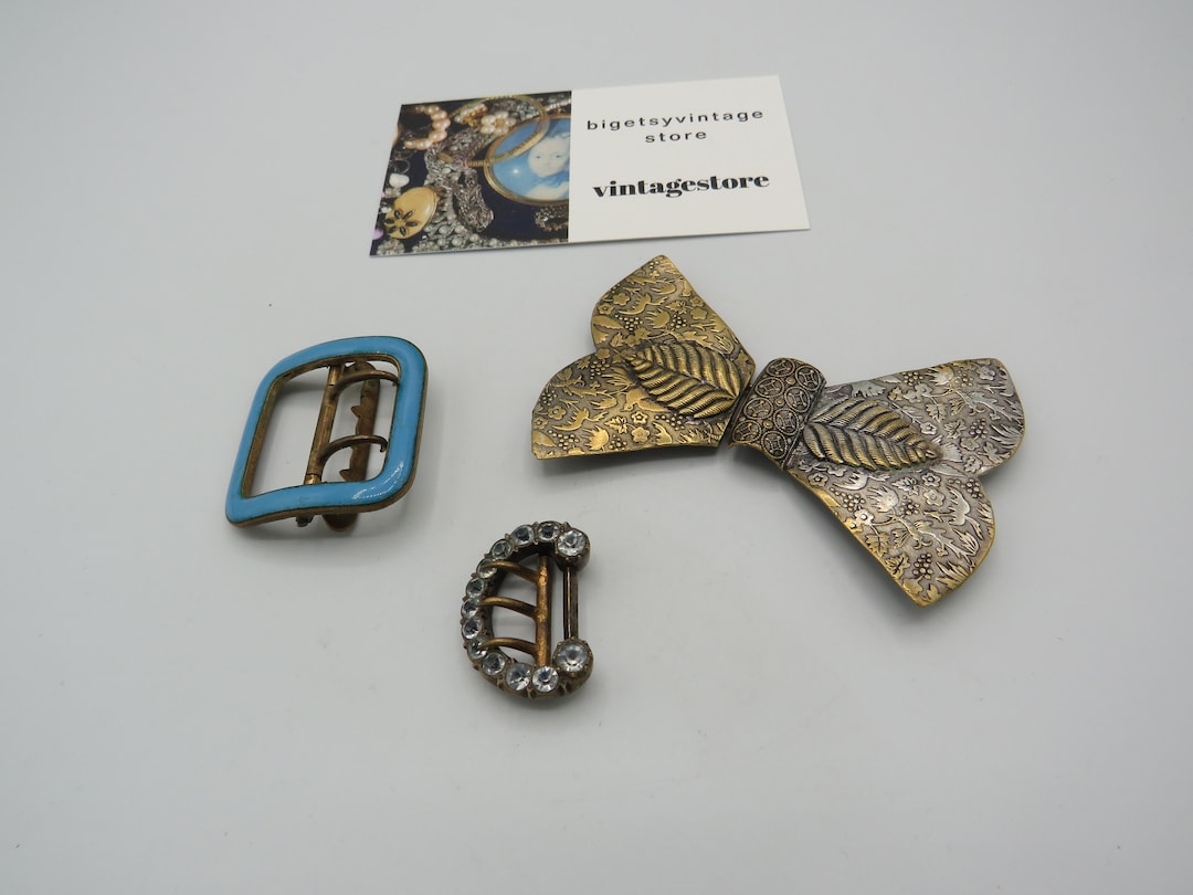 Beautiful Job Lot of Vintage/antique Belt Buckles, Victorian, Art Deco ...