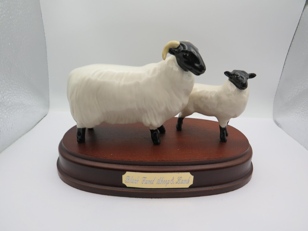 Amazing Vintage Beswick Black Face Model No 1765 and Lamb Model Number ...