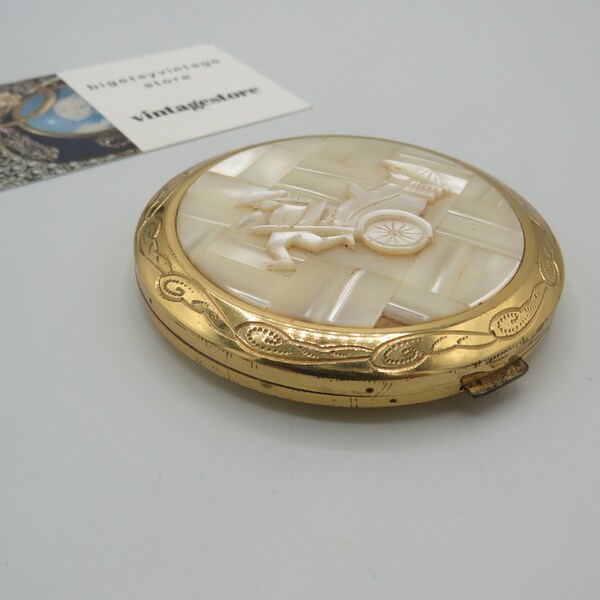 Pearl Compact - Etsy