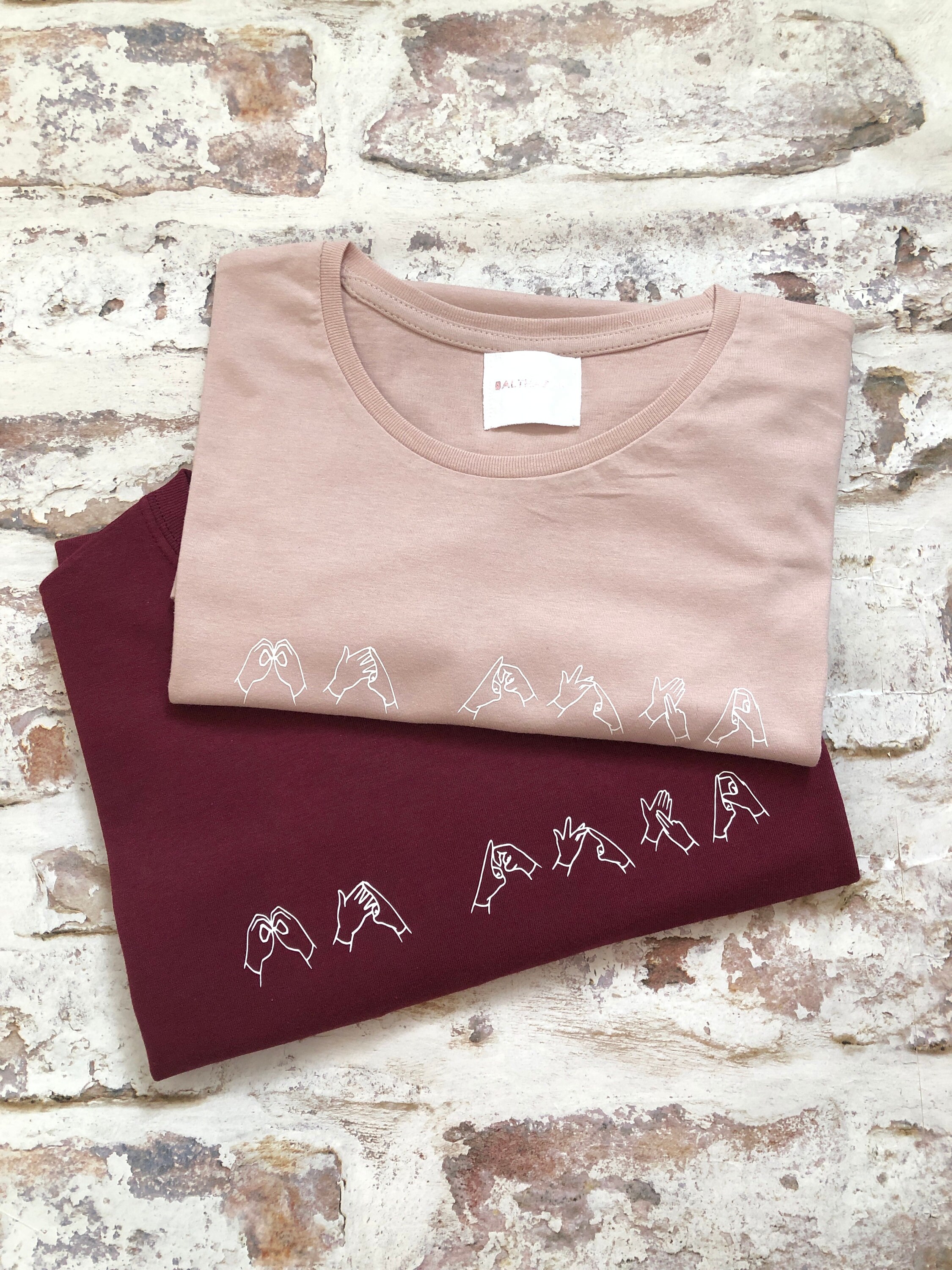 Be Kind Sign Language T-shirt Hand Drawn BSL - Etsy UK