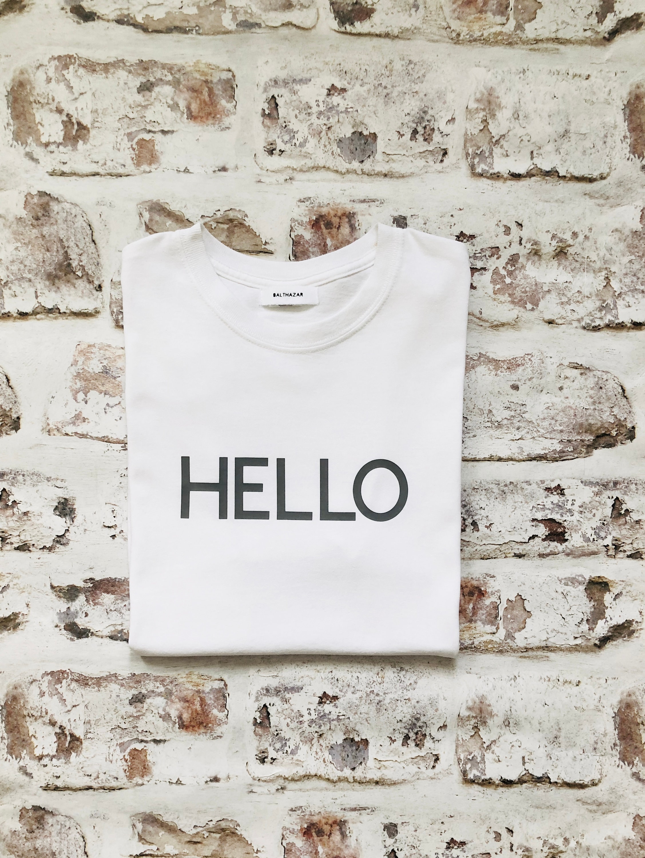 Large HELLO t-shirt | Etsy