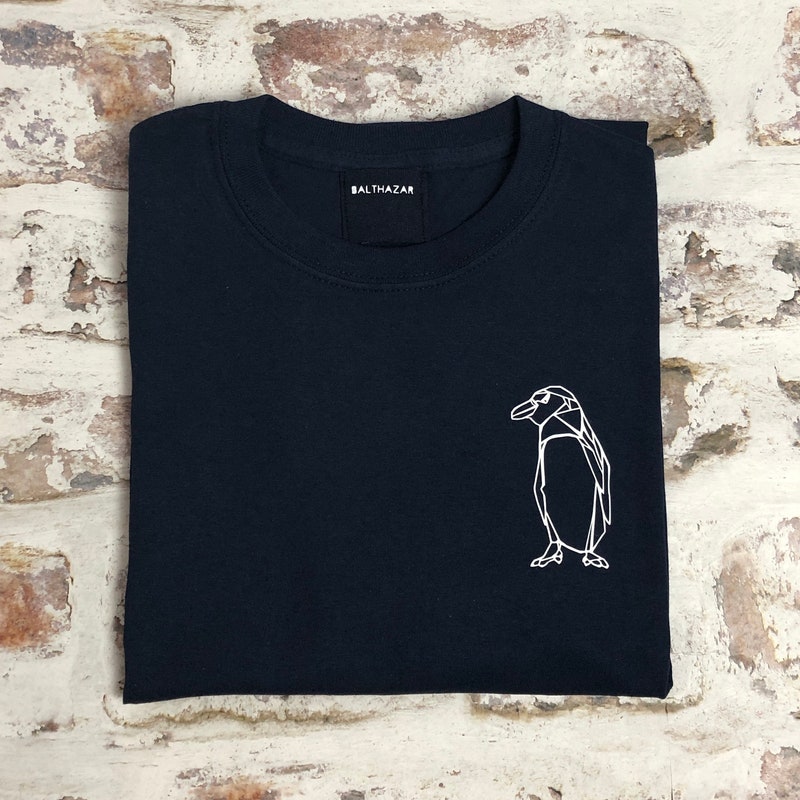 Penguin Tshirt - Etsy