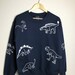 Mega Dinosaur Sweatshirt Novelty Print Unisex Customisable - Etsy