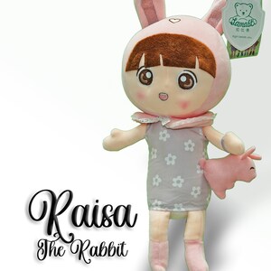 Cute Cartoon Character Plush Hijabi DOLL Soft Stuffed Kids Birthday ...