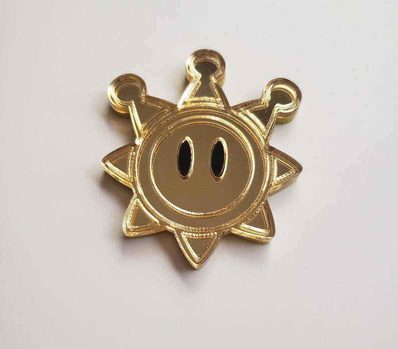 Shine Sprite Acrylic Pin - Etsy