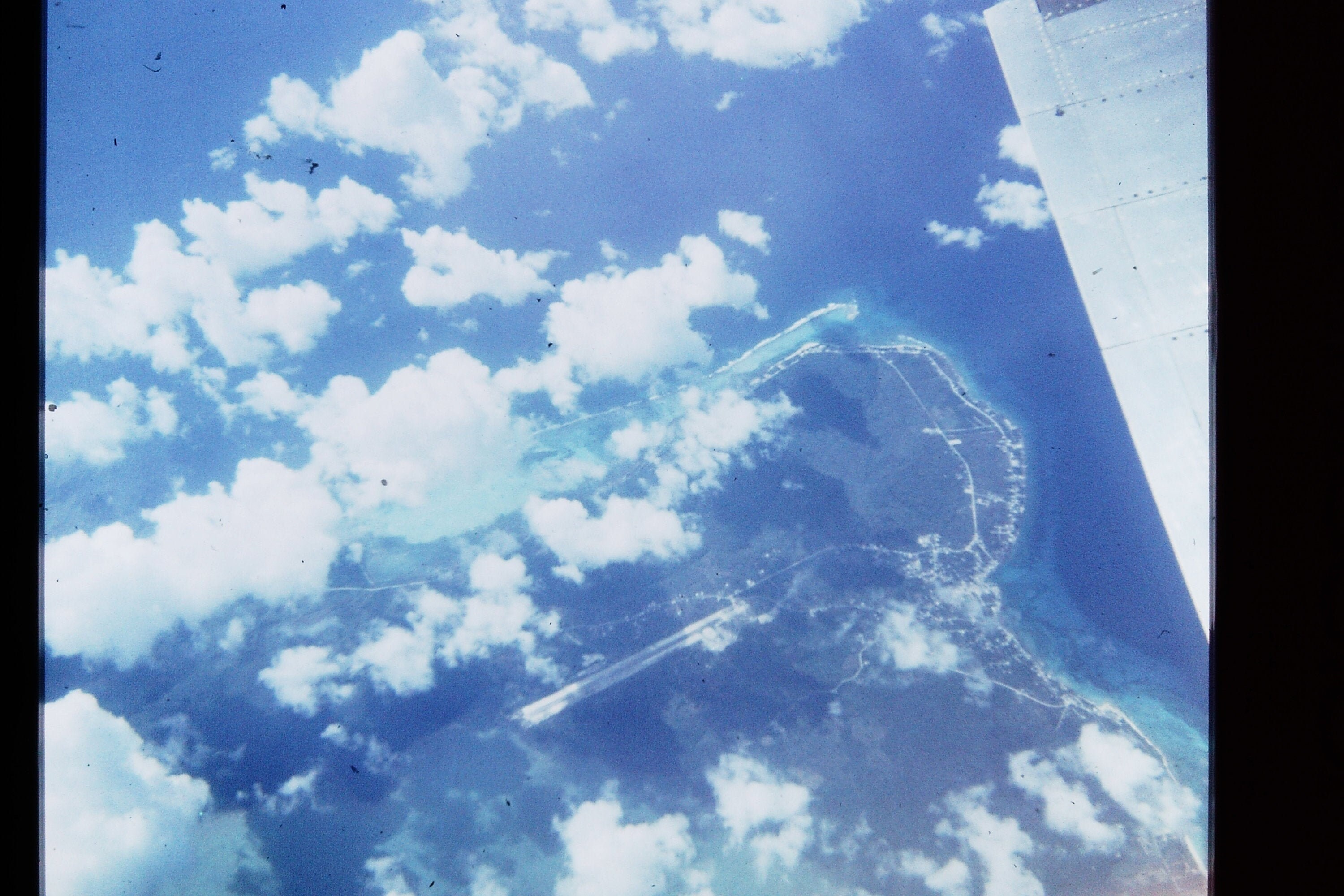 Vintage 35mm Slide Plastic Technicolor Border Flight Airplane - Etsy