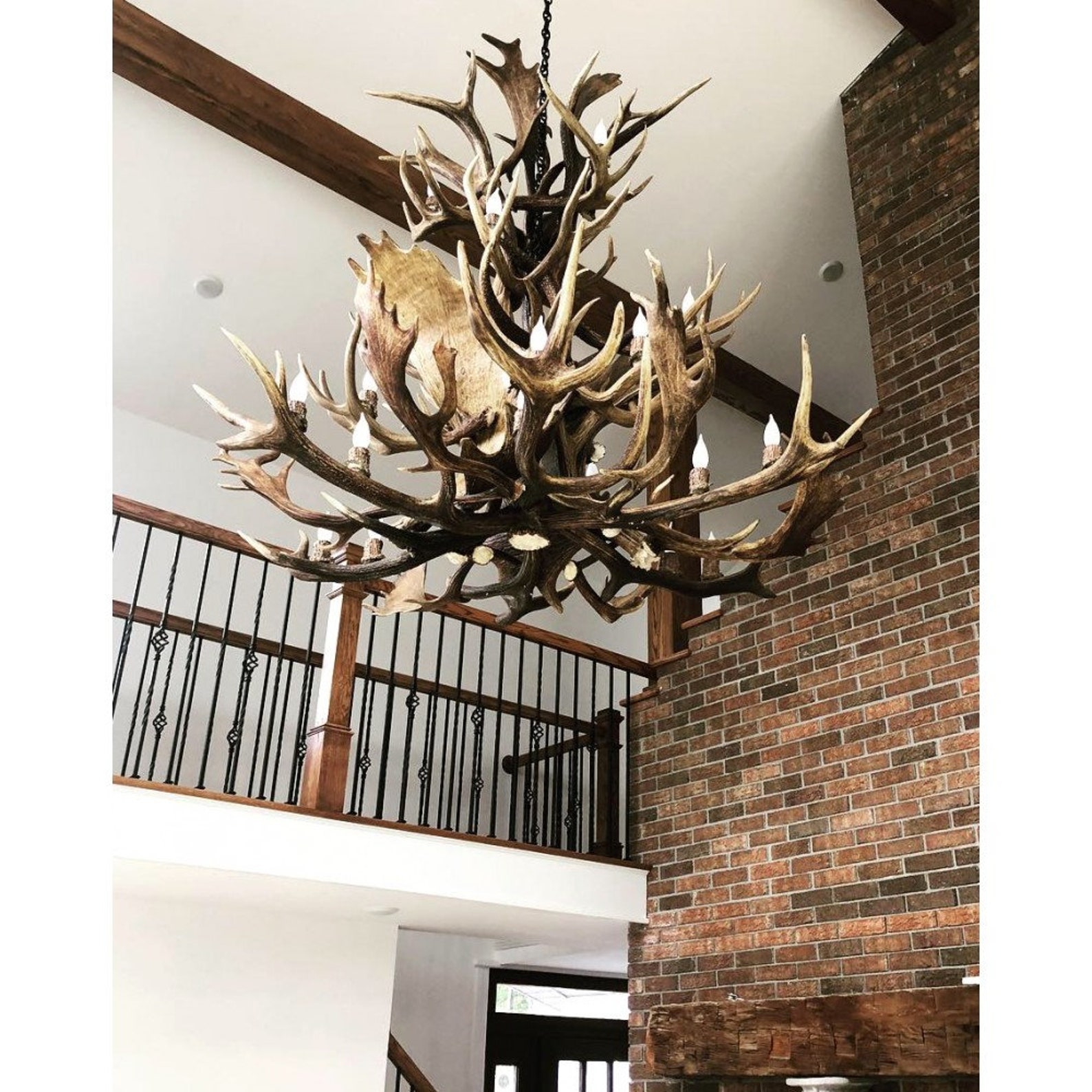 CDNJWL-1 Real Antler Titanic Chandelier - Etsy