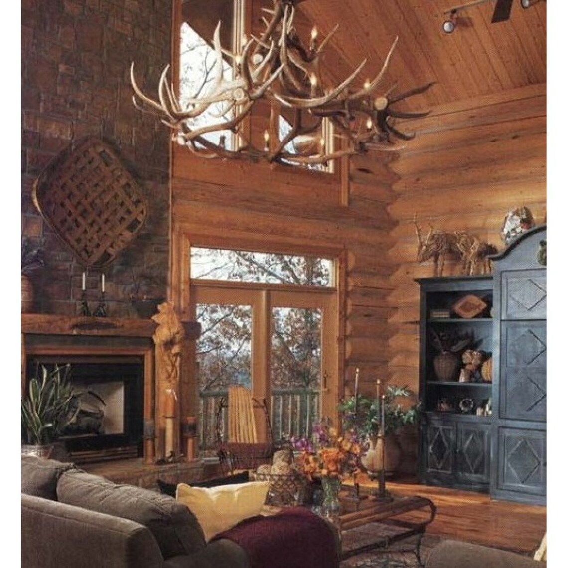 CRL-16 Reproduction Antler Elk Crown Chandelier - Etsy