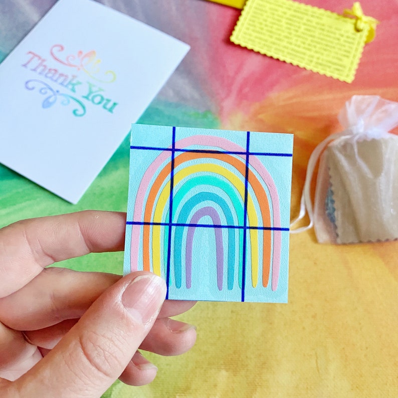 Vinyl Car Decal - Pastel Gay Pride Rainbow Bumper Sticker - Double ...