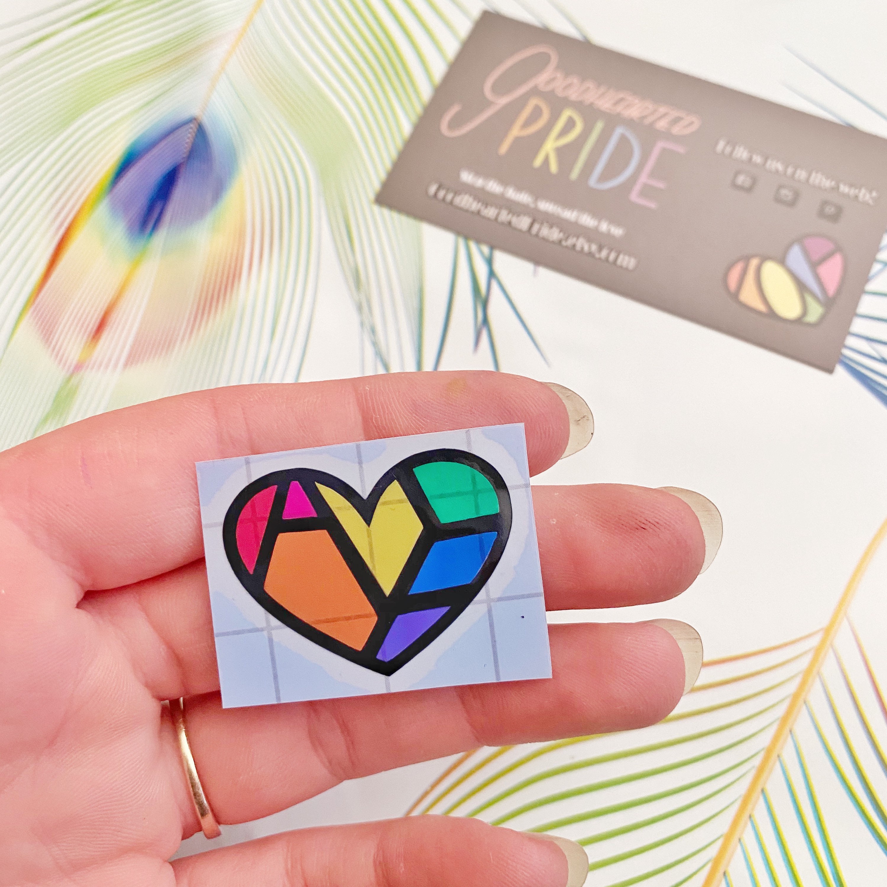 Lgbt Ally Stickers Military Metal