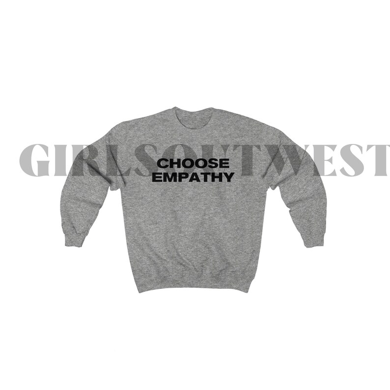 Choose Empathy Hoodie Mental Health Aweness Aesthetic Hoodie - Etsy