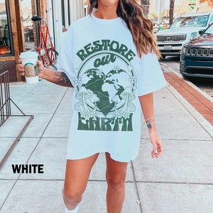 Comfort Colors Mother Earth T-shirt Earth Day Shirt Earth Shirt ...