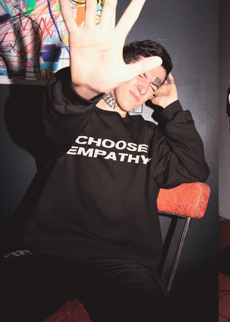 Choose Empathy Hoodie Mental Health Aweness Aesthetic Hoodie - Etsy
