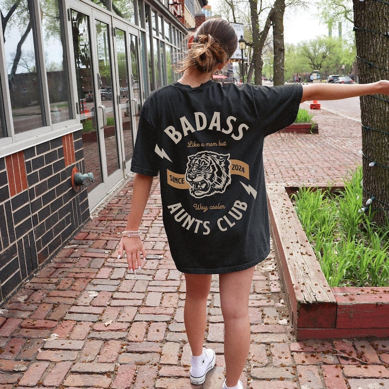 Badass Aunts Club Aunt T-shirt Cool Aunt T-shirt Cool Aunts Club ...
