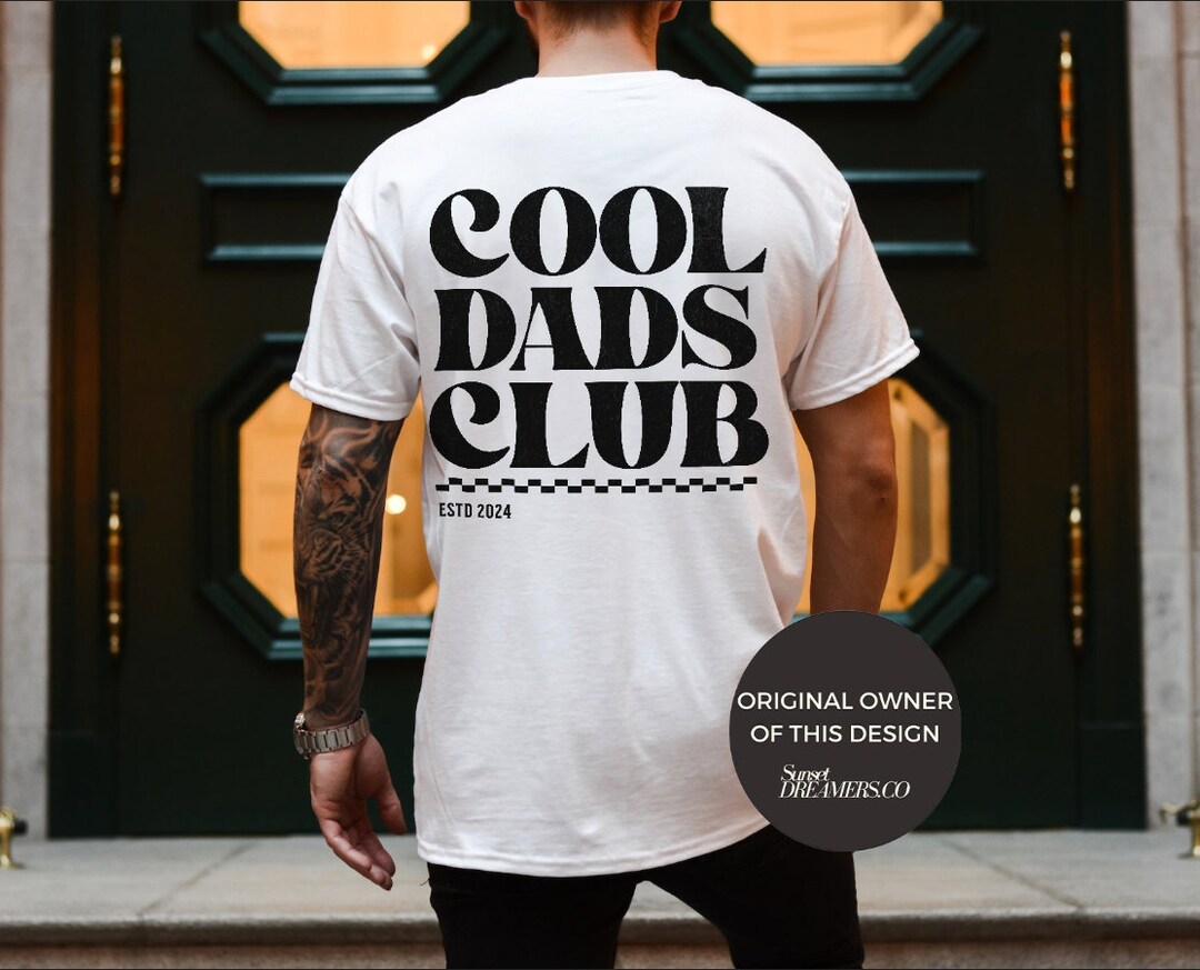 Cool Dads Club Cool Dad Club New Dad Gift Baby Announcement Baby Shower ...