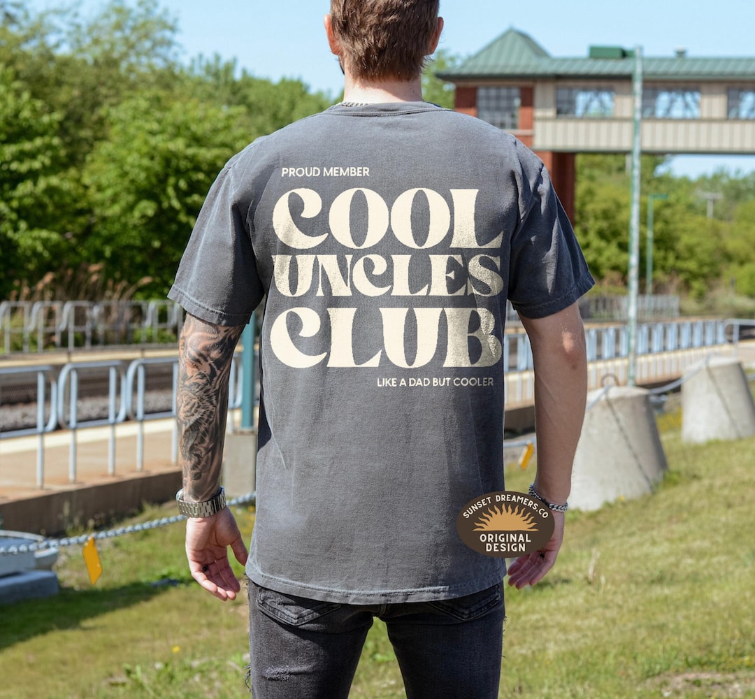 Cool Uncles Club New Uncle Gift Baby Announcement Baby Shower Gift ...