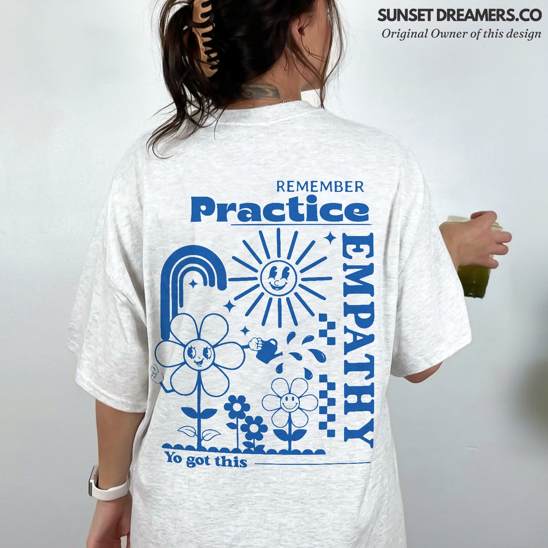 Empathy Shirt Choose Happy Shirt Choose Empathy Empathy is Cool Empathy Gift Trendy Clothes Vsco ...