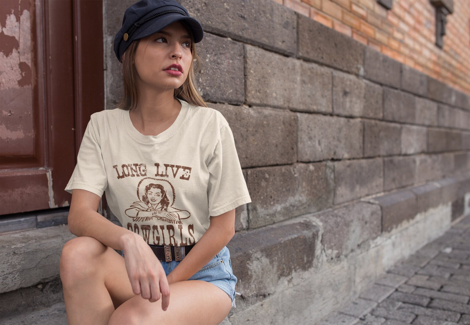 Western Graphic T-shirt Vintage Inspired Western Clothing for | Etsy