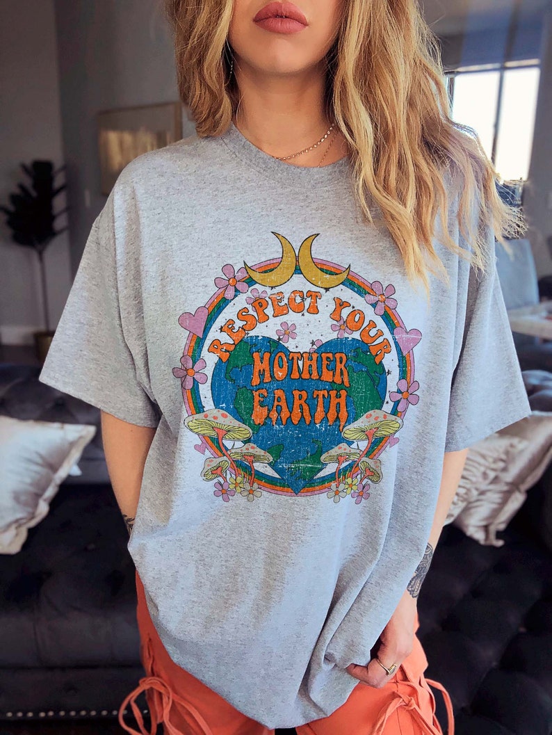 Mother Earth T-shirt Earth Day Shirt Earth Shirt Environmental - Etsy