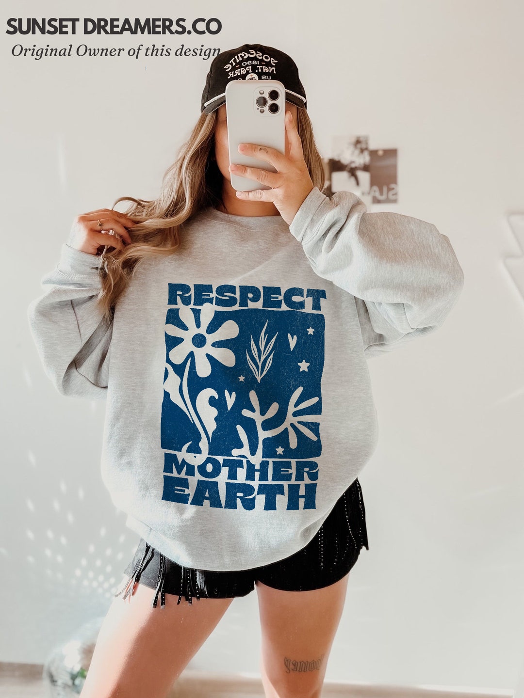 Mother Earth Sweatshirt Nature Sweatshirt Earth Day Sweatshirt Earth ...