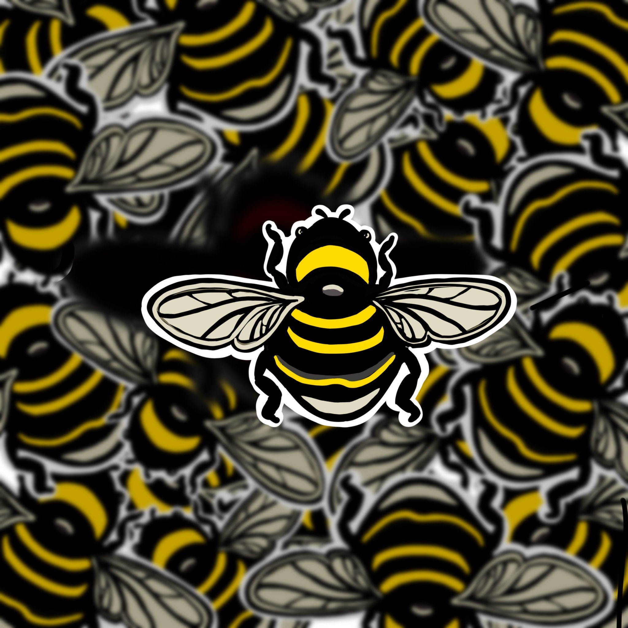 Hummel Bee Aufkleber, Planer Sticker, Journal Sticker, Notizbuch - Etsy.de