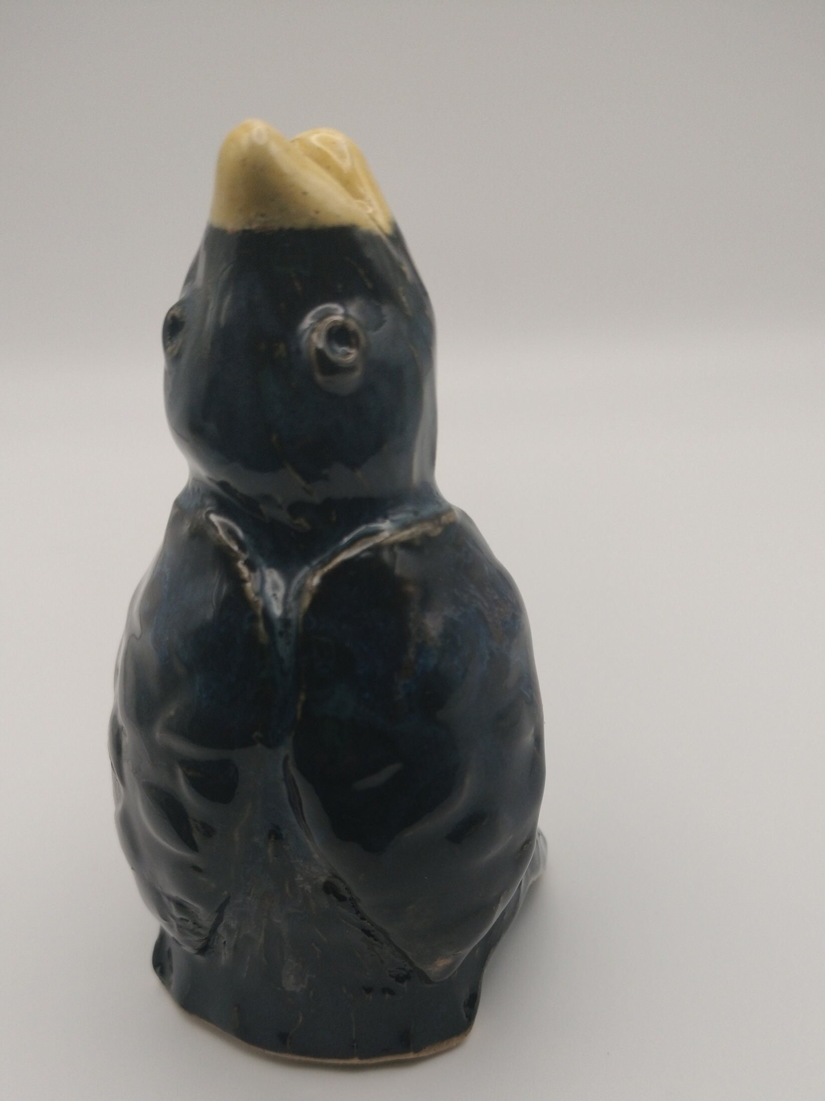 Pie Bird Funnel. Wheel Thrown and Altered Sculpture. Kitchen Cook Gift ...