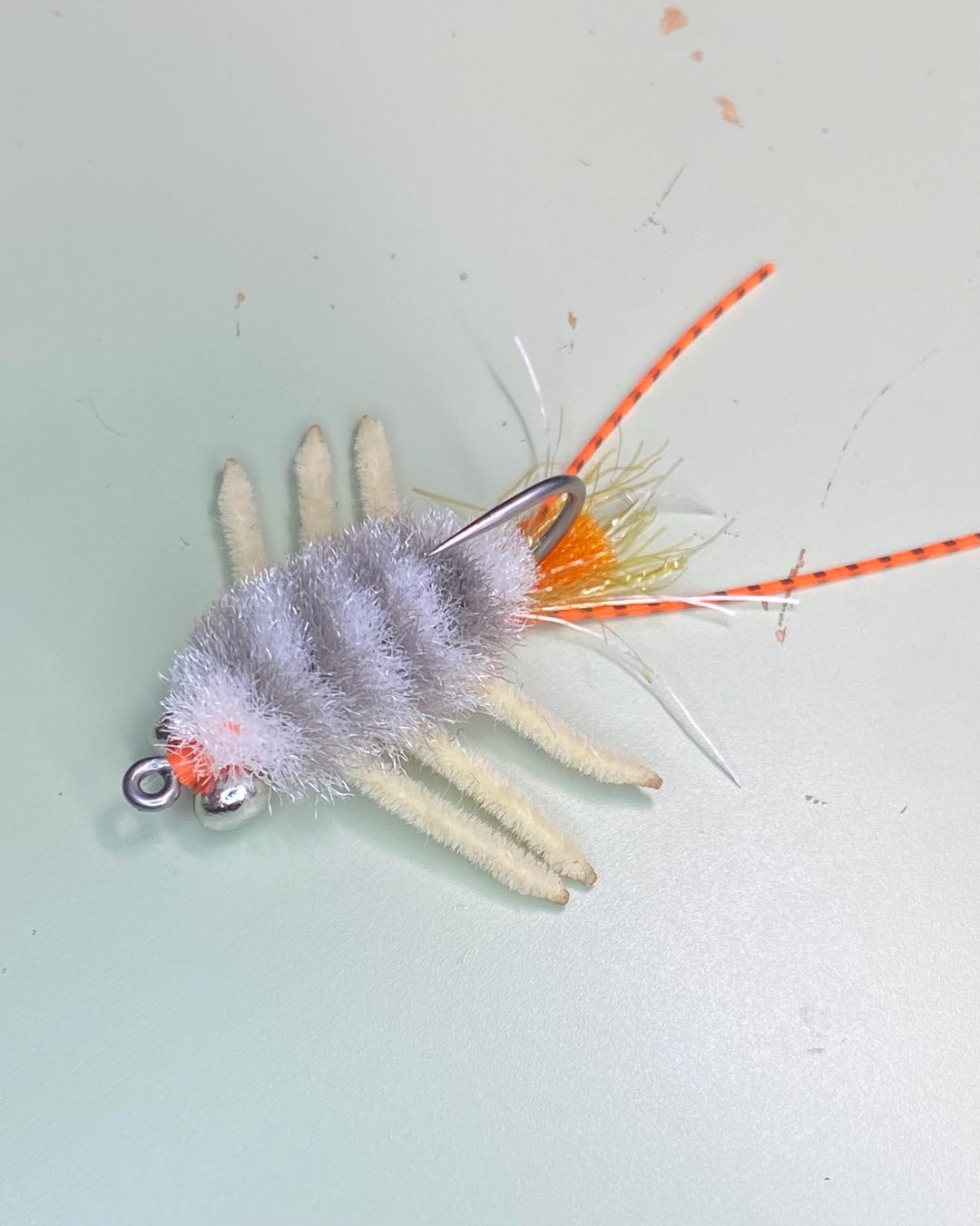 Sand Flea Fly, Saltwater/surf Fly Fishing, Size 2 - Etsy