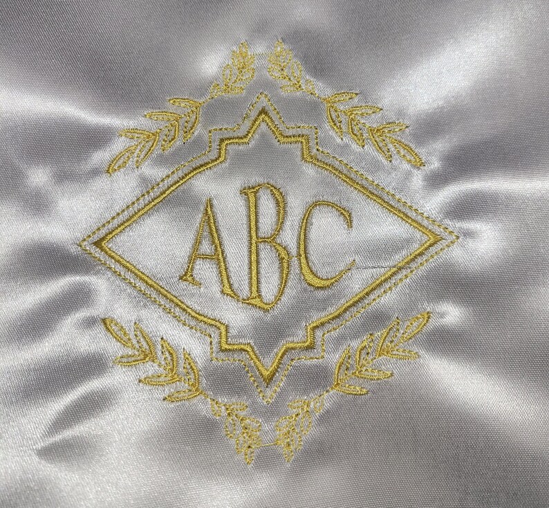 Bridal Satin Hat Liner With Monogram in Your Favorite Color Thread (HV ...