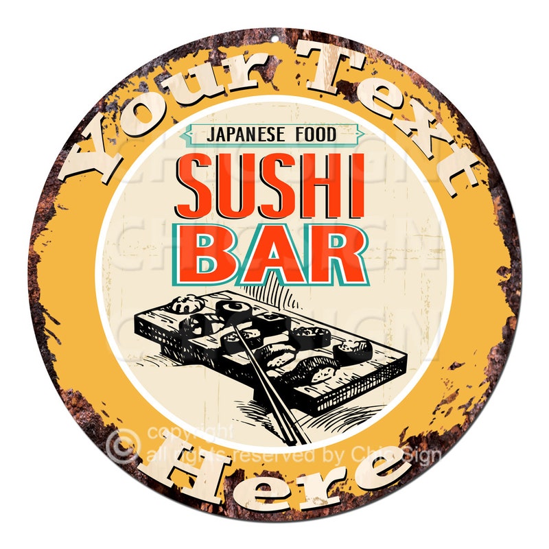 Japanese Restaurant Sign - Etsy
