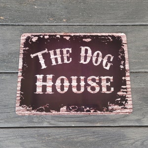 Custom Black Rustic Metal Sign, Housewarming, Man Cave, Garage, Kitchen ...