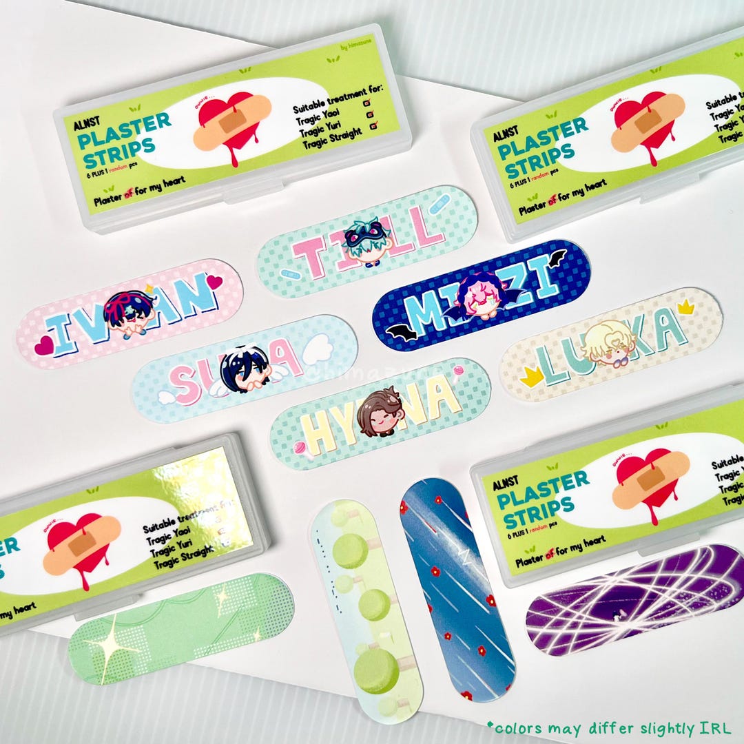 Alien Stage Plaster Sticker Set / Sticker Sheet - Etsy