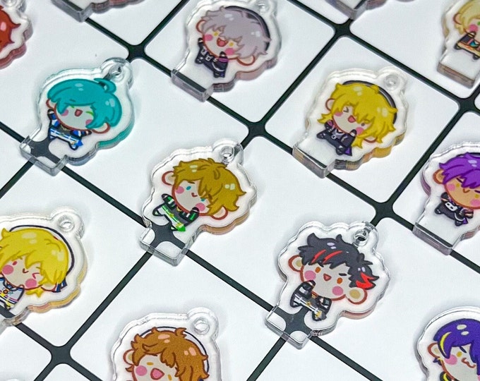 IN STOCK 2.5CM Ensemble Stars Enstars: Smol ES Standee + Keychain - Etsy