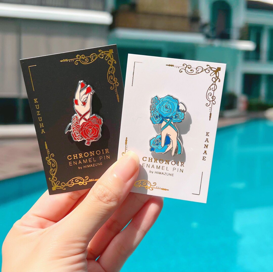 SALE Vtuber Nijisanji Enamel Pin Chronoir Kuzuha & Kanae - Etsy