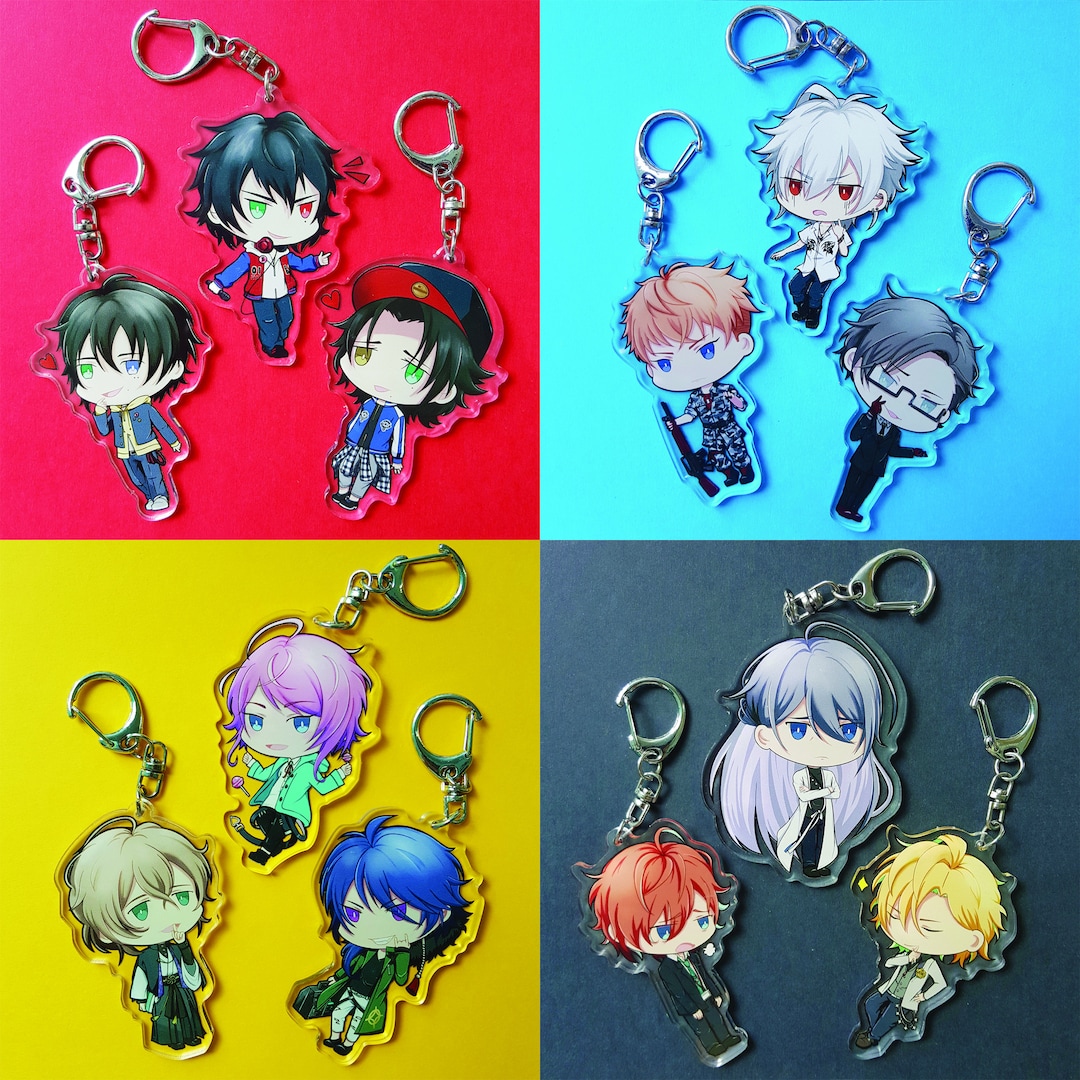 CLEARANCE : Hypnosis Microphone Character Acrylic Keychains - Etsy