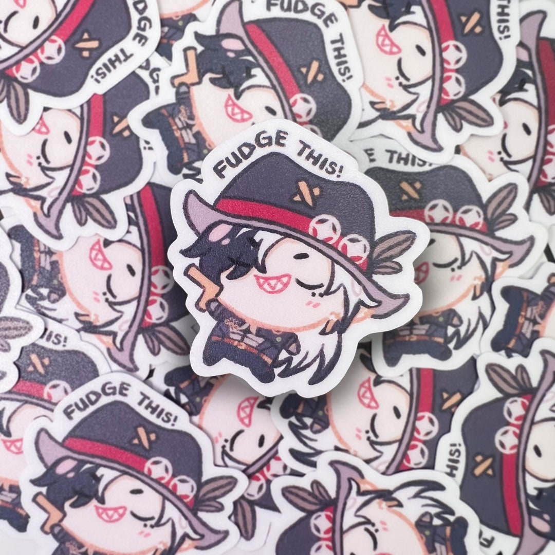 HSR Boothill Fudge This Sticker - Etsy