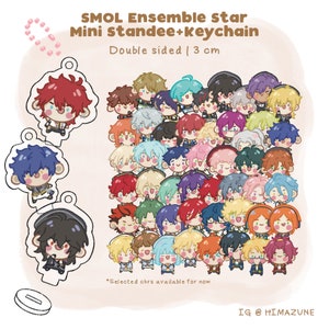 IN STOCK 3CM Ensemble Stars Enstars: Smol ES Standee + Keychain - Etsy
