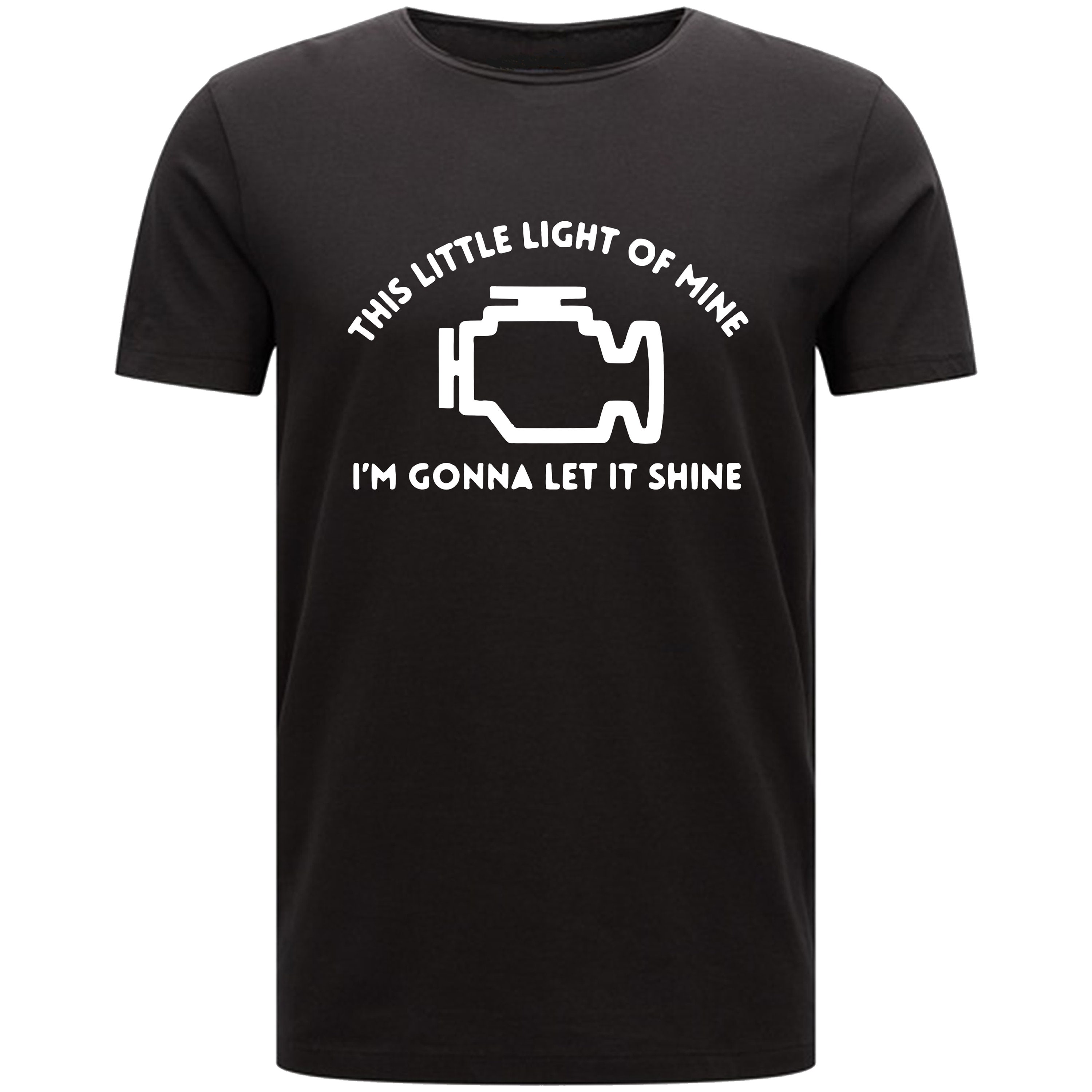 Mechanic Check Engine Light Men's Top T-shirt the Light of - Etsy UK