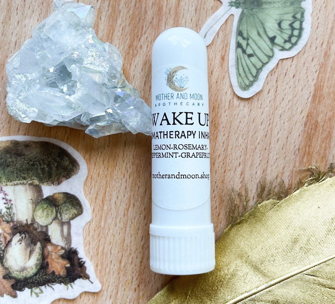 Wake up Nasal Inhaler, Essential Oil Pocket Inhaler, Energy ...