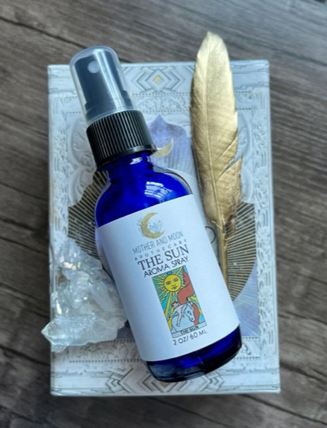 Tarot Card Inspired Perfume Spray - the Sun: A Symbol of Optimism and ...