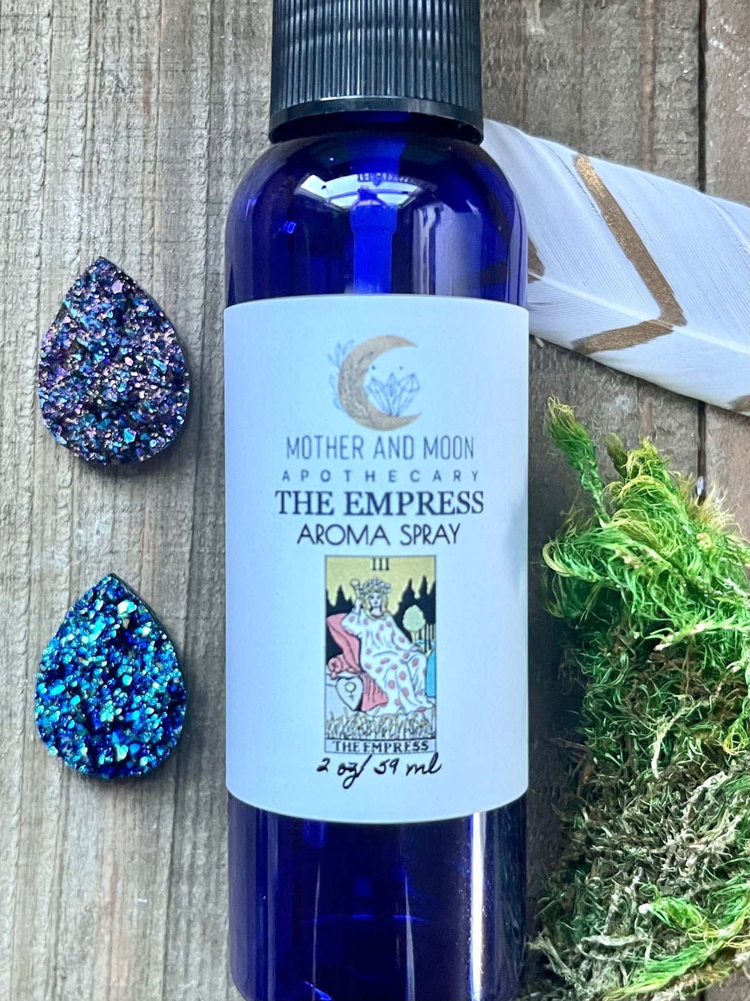 The Empress Tarot Card Body Spray - A Scent of Feminine Power and ...