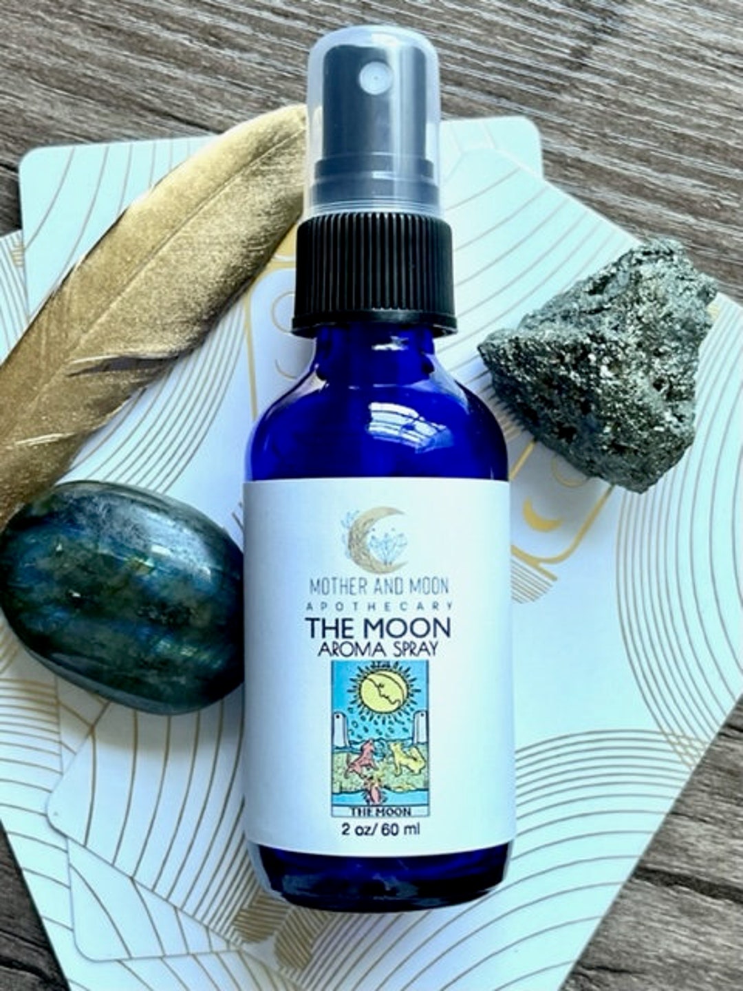 The Moon Tarot Card Aroma Spray- Illuminate Your Path With Tarot Card ...