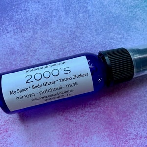 Retro Inspired Fragrance Mist, Old School Perfume Spray, Gift for Her ...