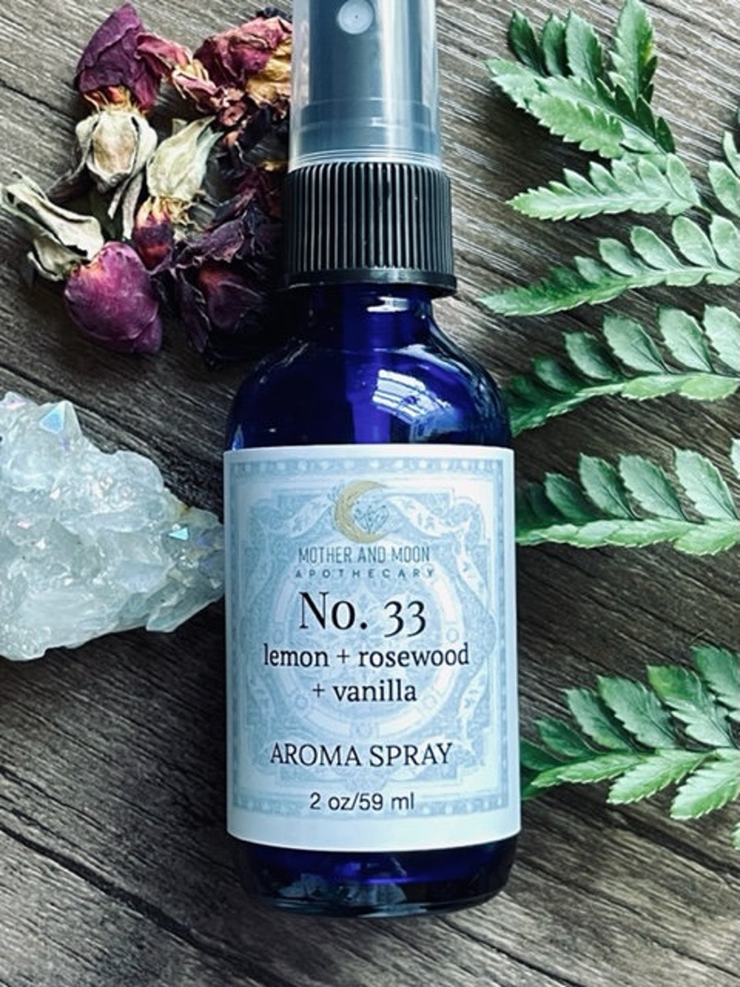 Lemon and Rose Body Mist, Gift Idea for Women, No. 33 Perfume Spray - Etsy