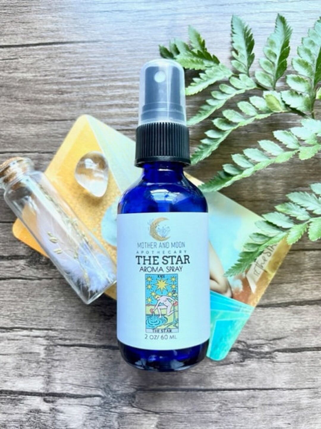 Star Tarot Card Aroma Spray – Rose, Lavender, Amber Infusion - Etsy