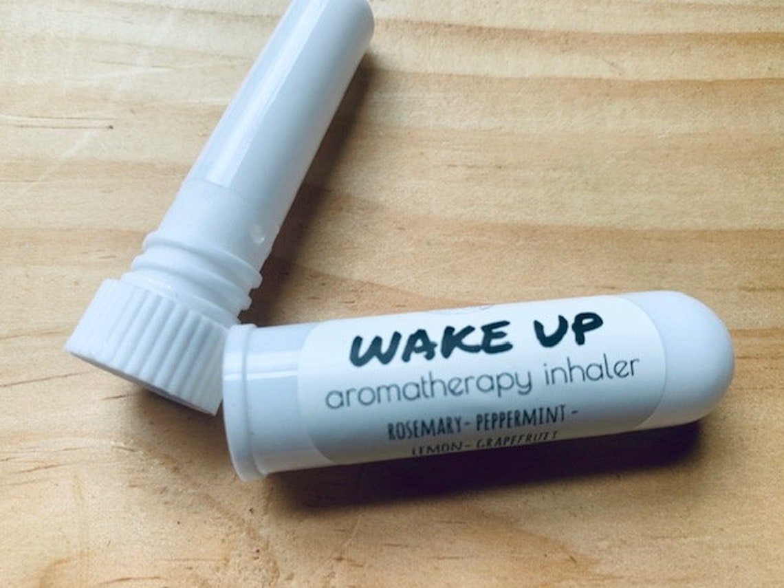 Wake up Nasal Inhaler, Essential Oil Pocket Inhaler, Energy ...