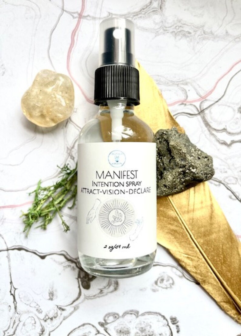 Spiritual Prosperity Aromatherapy Spray, Manifest Intention, Cedarwood ...