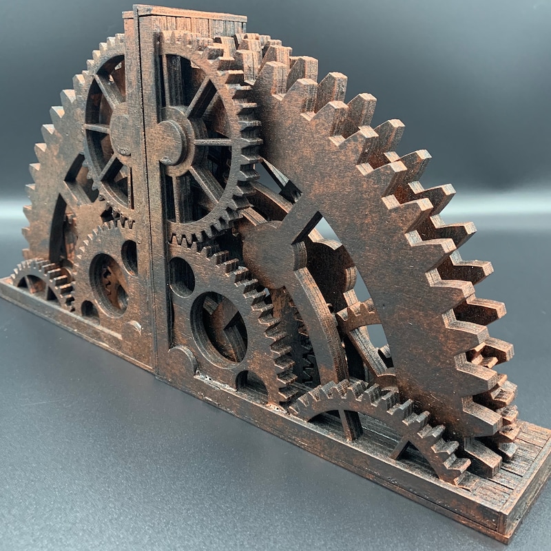 Steampunk Bookshelf - Etsy