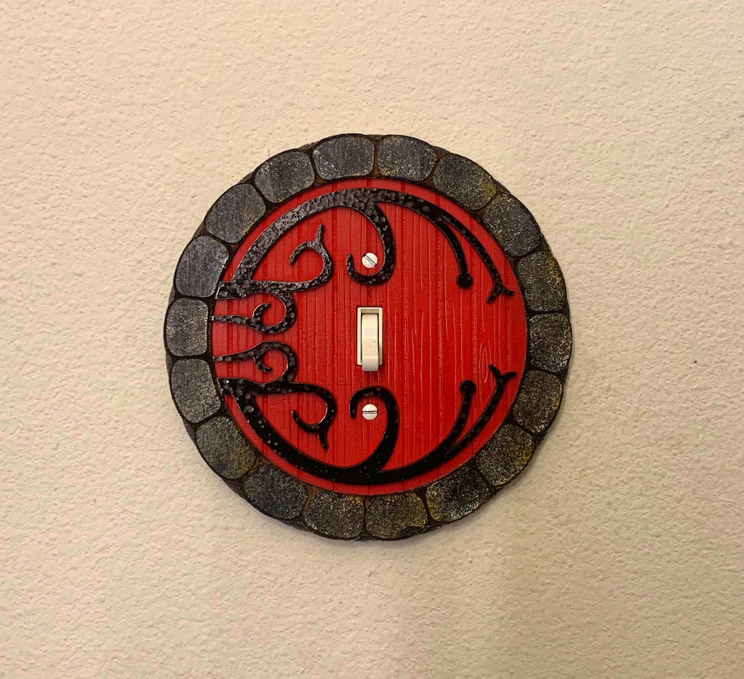 Hobbit Door Light Switch Cover, Hobbit Door Opening, Fairy Fantasy, the ...