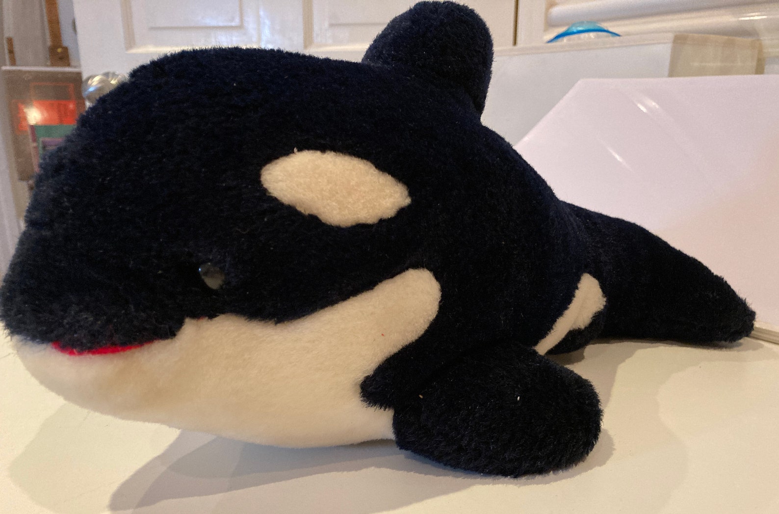 Sea World Shamu the Orca Whale-plush stuffed marine mammal | Etsy